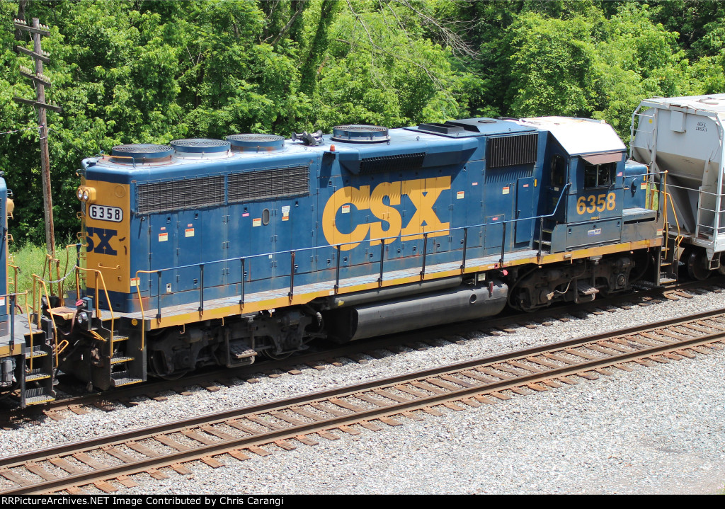 CSXT 6358 on D721-17